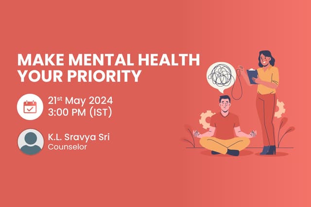 Make Mental Health Your Priority - The Wellness Corner